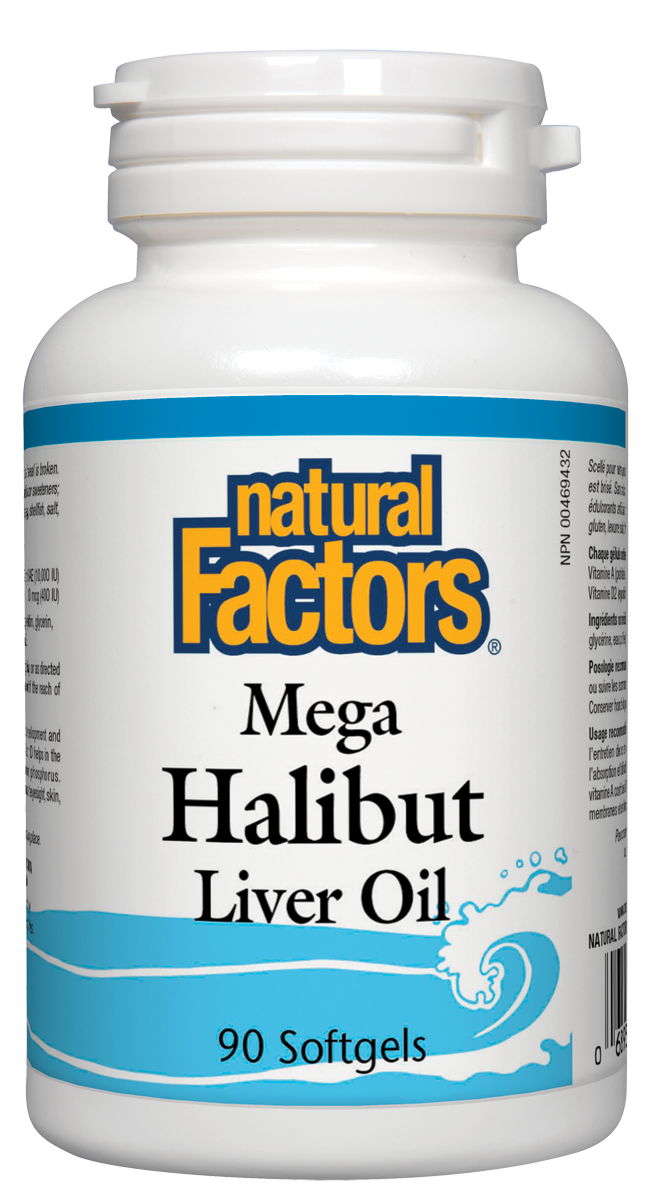 Mega Halibut Liver Oil – S & H Health Foods