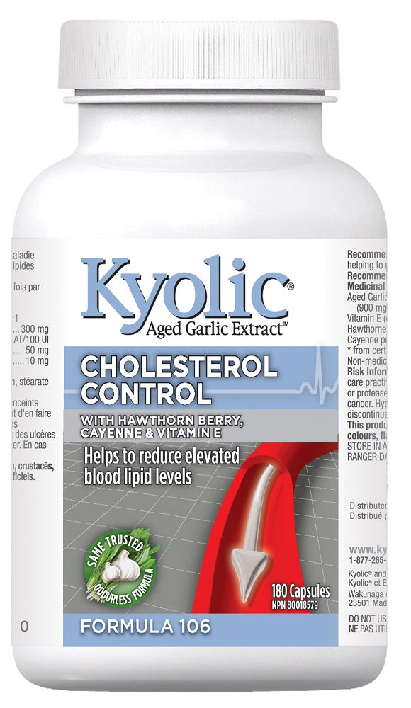 Formula 106 - Cholesterol Control with Hawthorn + Cayenne + Vitamin E ...